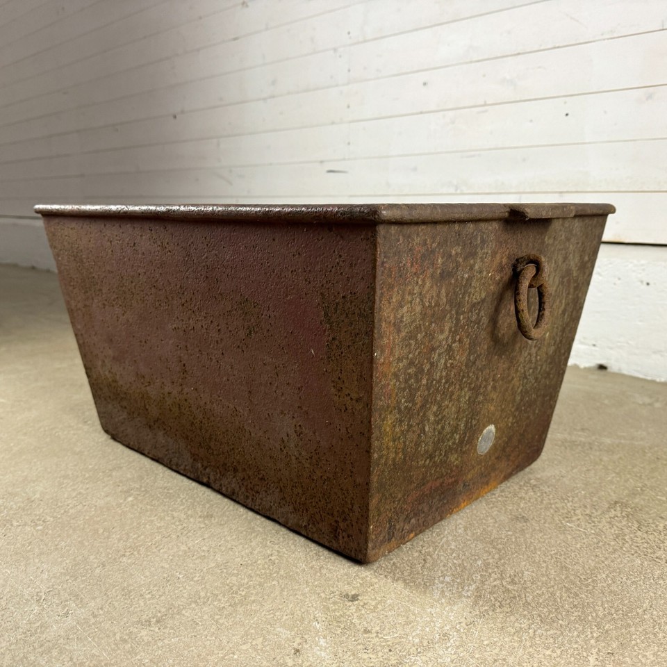 Antique Cast Iron Blacksmiths Quenching Trough with Handles | eBay UK