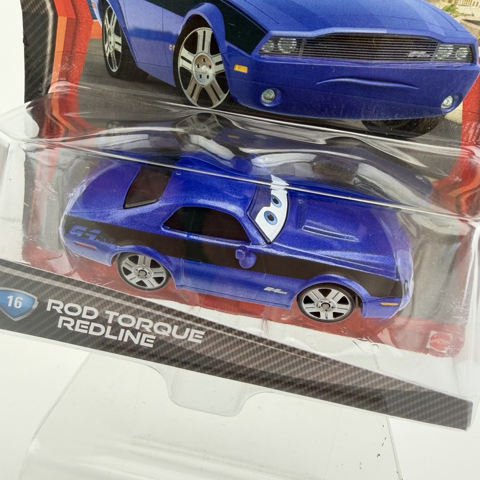 Disney Pixar Cars 2 Rod Torque Redline #16 Die Cast Mattel NEW SEALED ...