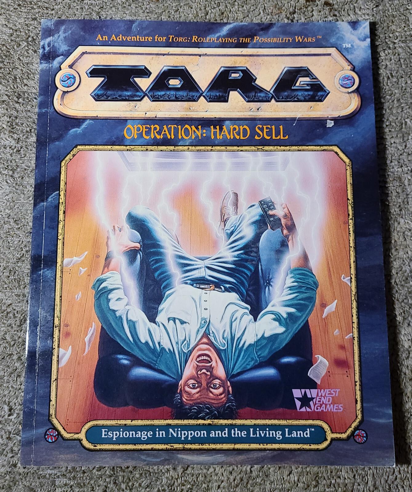 Operation Hard Sell TORG 1991 Nippon Living Dead West End Games RPG ...