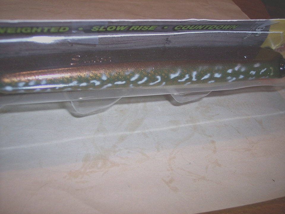 9" Muskie Lure Pike Lure Deep Sea Fishing Lure Adjustable Weighted ...