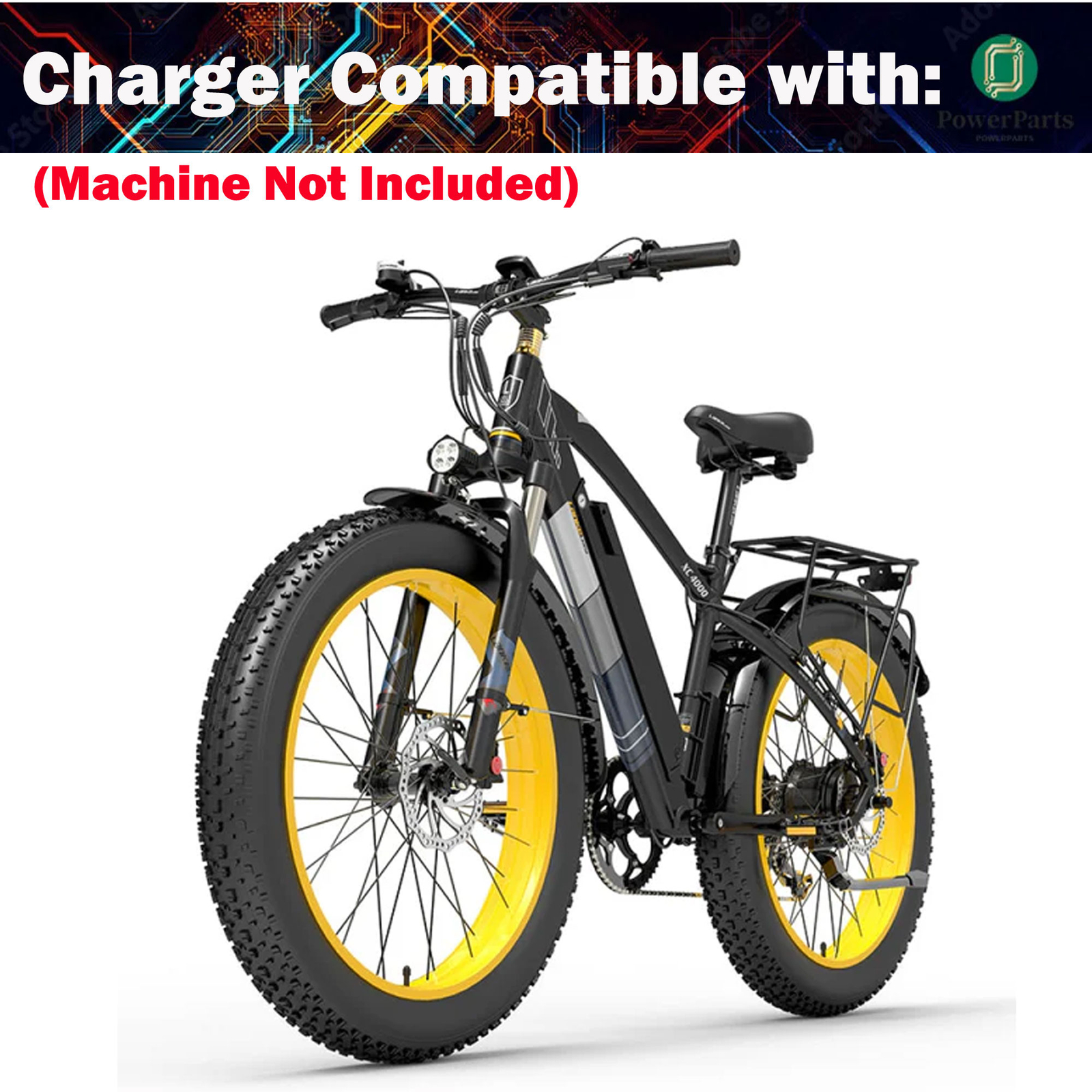 3A AC Adapter Charger For LANKELEISI XC4000 Electric Fat Tire Bike ...