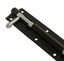 Steel Tower Bolt Necked Cranked Black Lock Gate Shed Door 4" - 8" 100mm ...