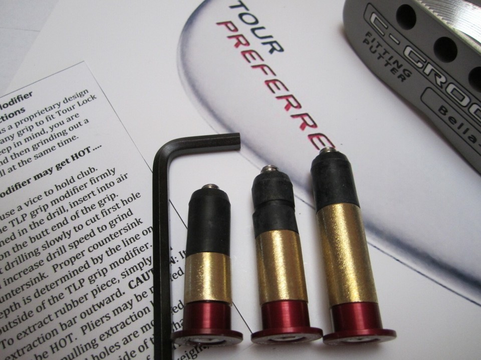 Tour Lock Pro Counter Balance 3-Weight Package(RED-20g,30g,40g)w/ Tool ...