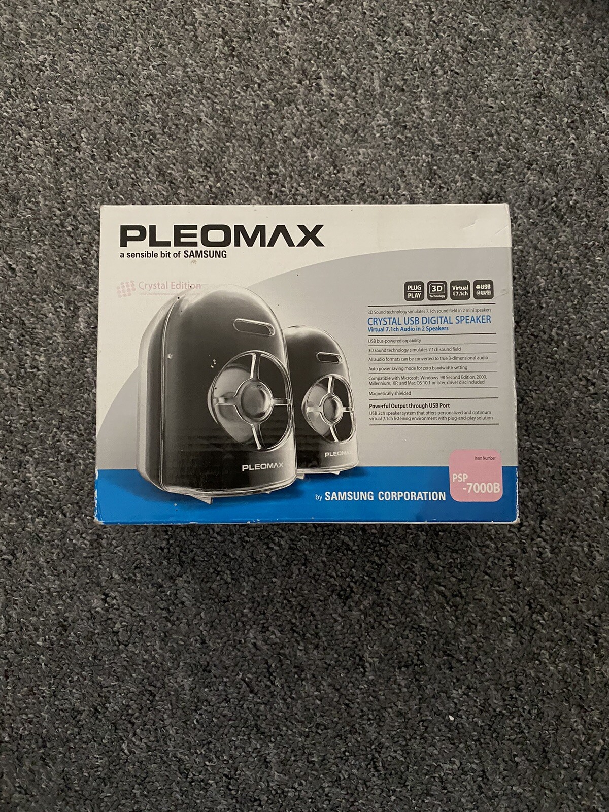 Samsung Pleomax PSP-7000XB Computer Speakers for sale online | eBay