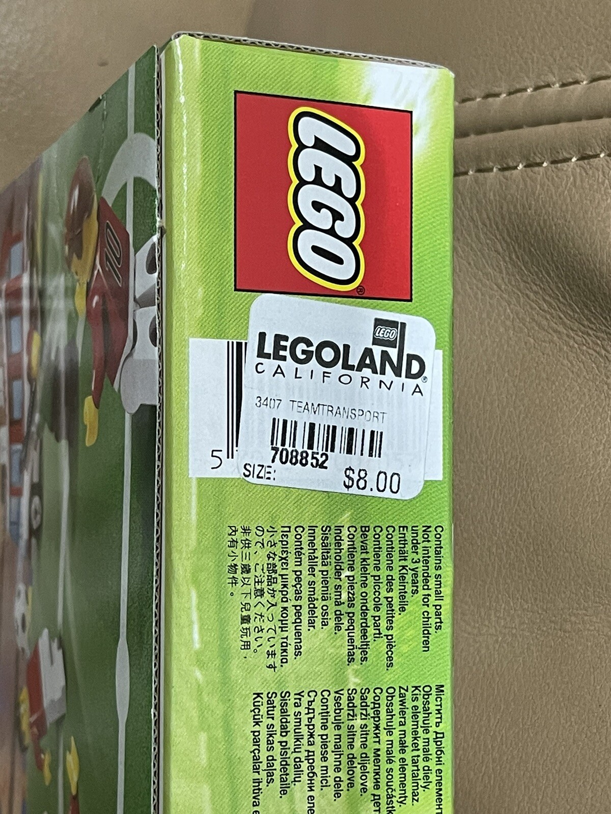 LEGO Sports: Red Team Bus (3407) for sale online | eBay