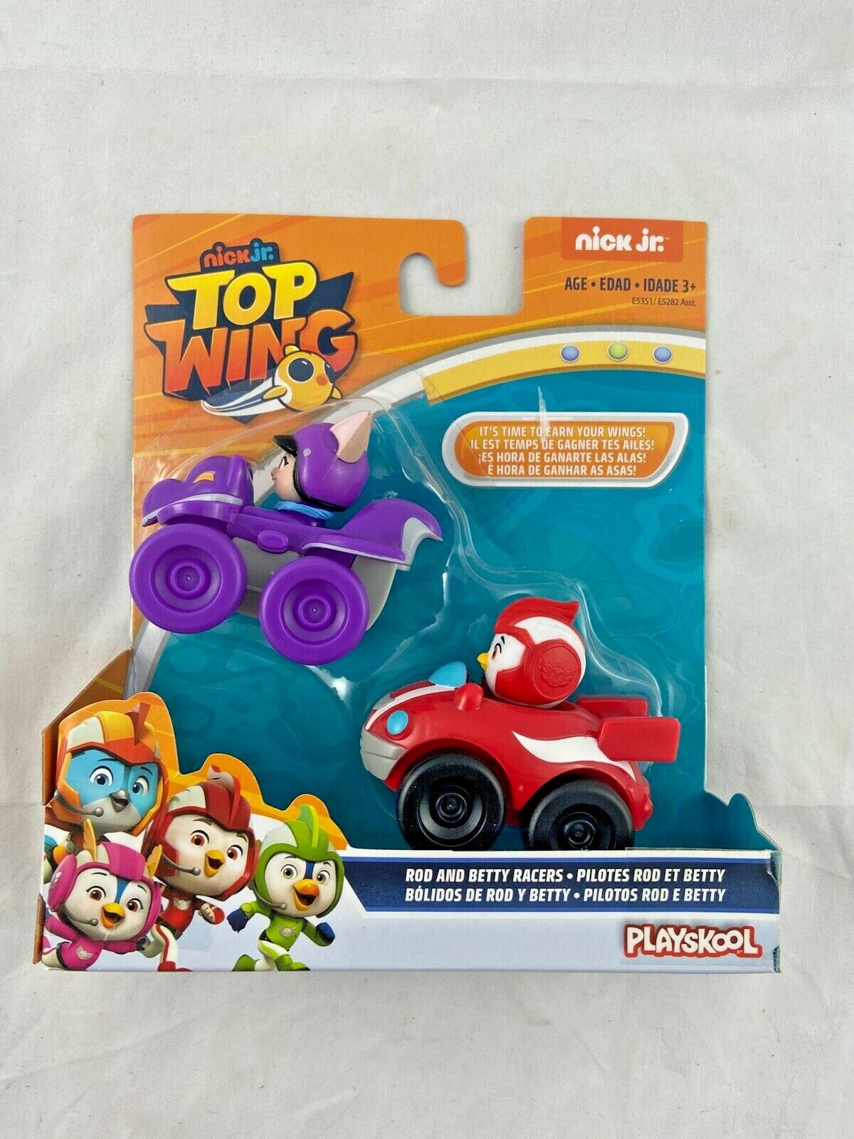 6 Nick Jr. Playskool Top Wing Racers Swift Baddy Penny Brody Rod Betty ...