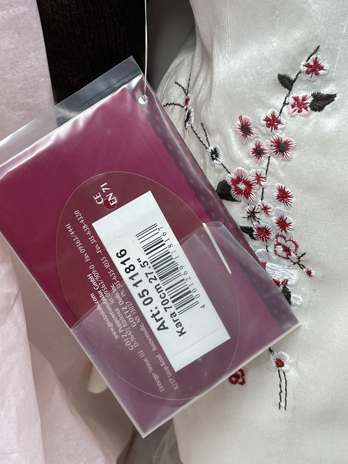 GERMAN Limited GOTZ 1ST STEIFF DOLL KARA PUPPEN 27,5’’ rare Collectible ...