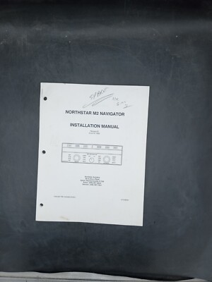 Northstar Navigator Installation Manual | eBay