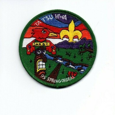 Boy Scout OA lodge 138 Ta Tsu Hwa 1995 Spring Ordeal Activity Patch | eBay