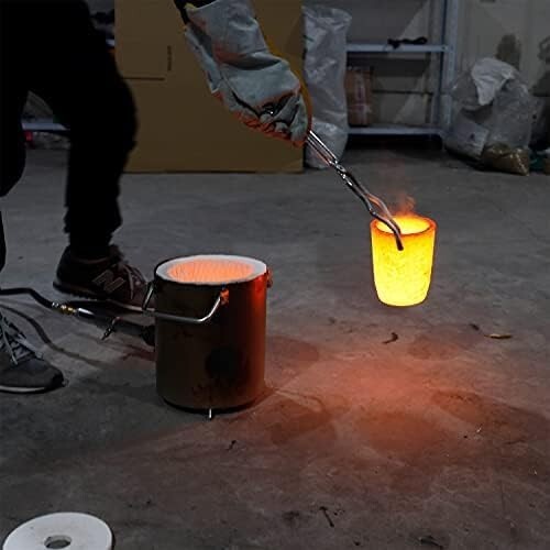 Premium Black Graphite Crucible, Silicon Carbide Clay Furnace Cup ...