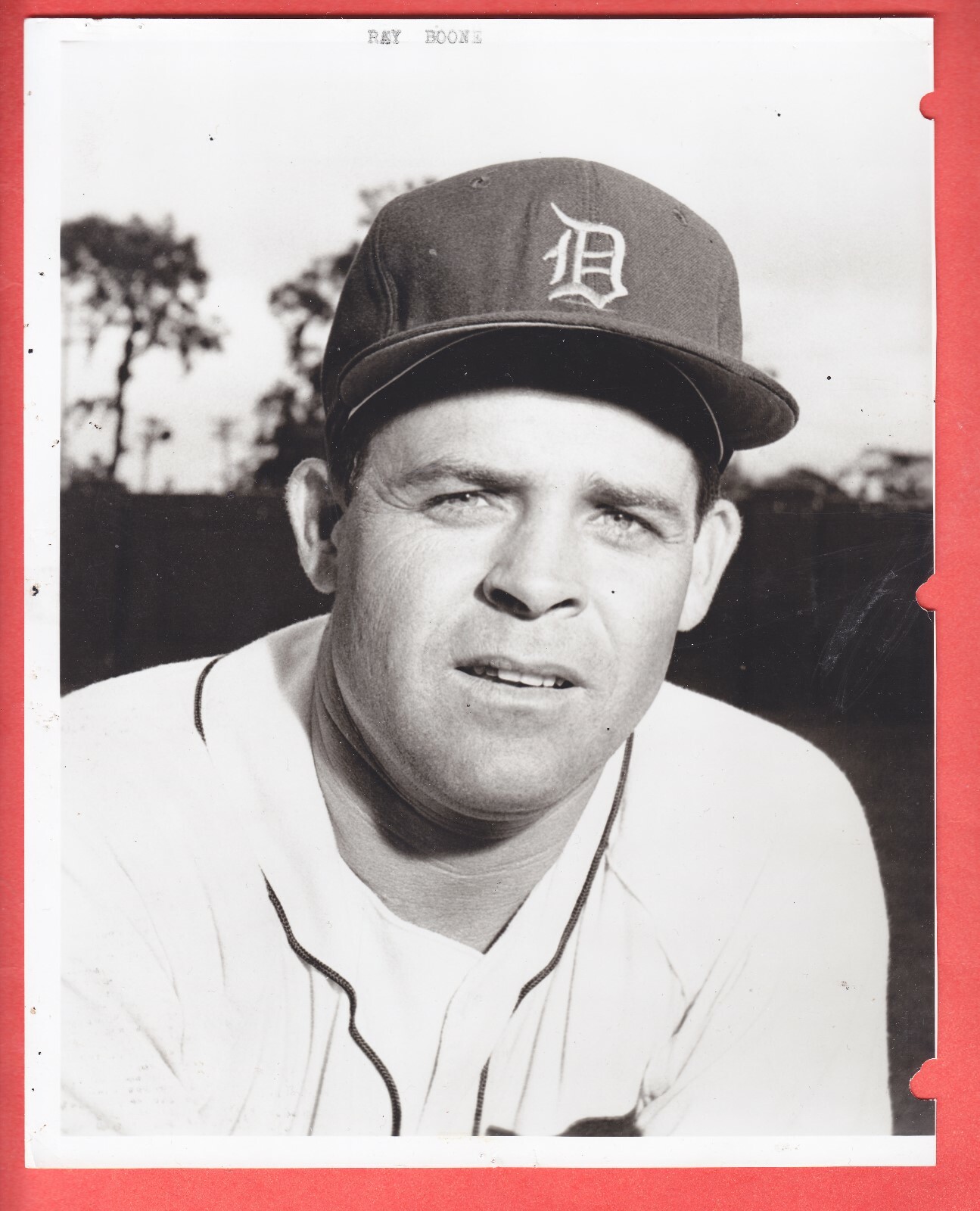 1955 TIGERS 8 X 10 GLOSSY TYPE 1 RAY BOONE | eBay