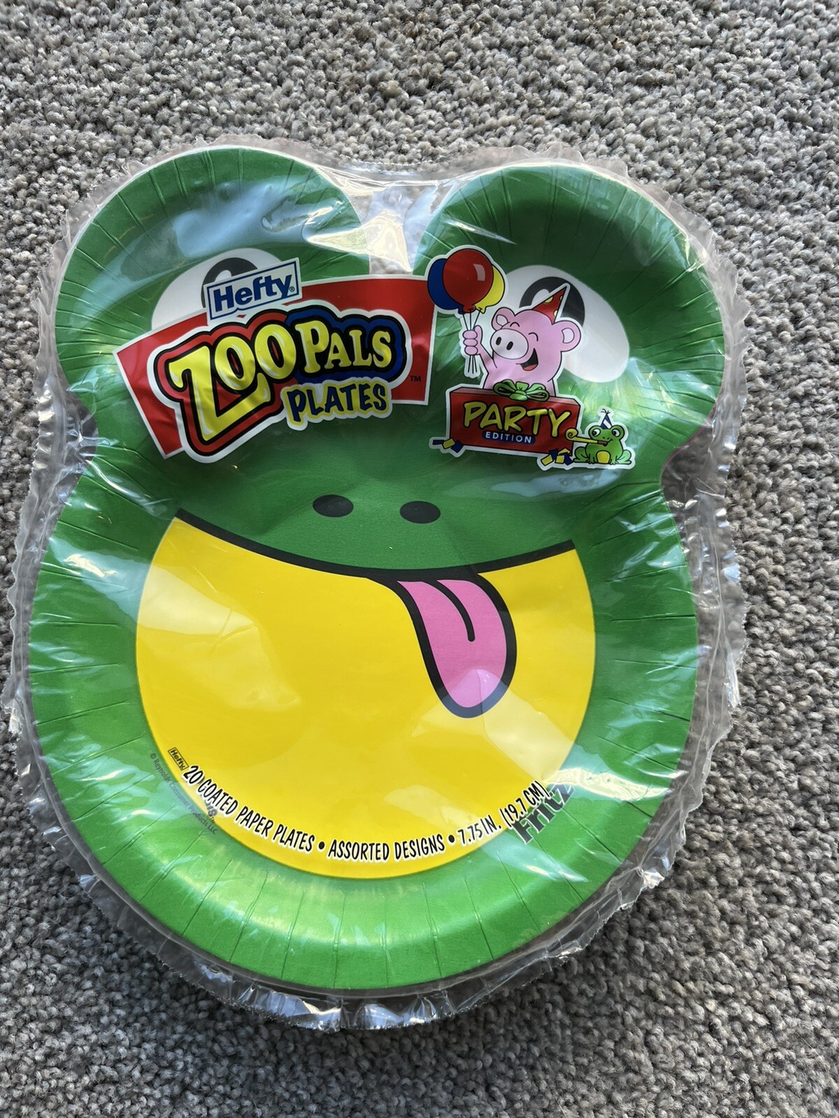 Hefty PCV11024 Zoo Pals Rainforest Plates - 20 Count for sale online | eBay