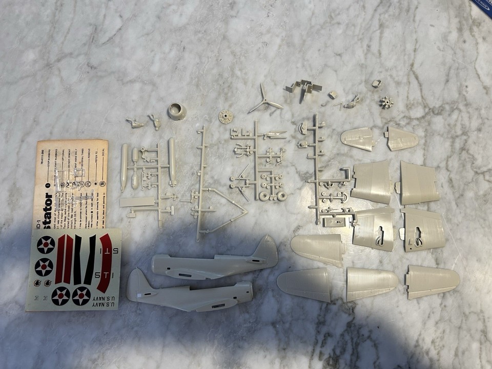 MPC 1:72 TBD-1 Devastator Model Airplane Kit #4111, OPEN BOX | eBay