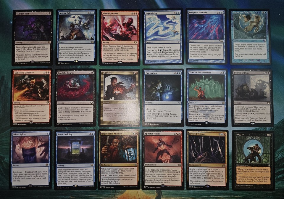 ELITE Nekusar, the Mindrazer Wheels Commander Deck EDH MTG Magic the ...