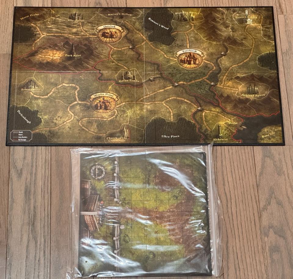 Folklore The Affliction Board Game Standees Version New Open Box 2018 ...