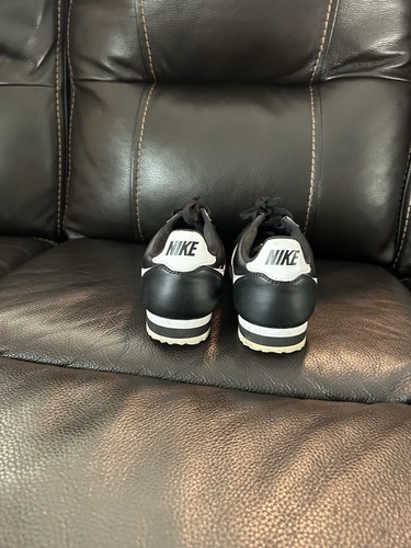 Nike Cortez Basic Leather Black/White 819719-012 Men’s Sneakers – Size ...