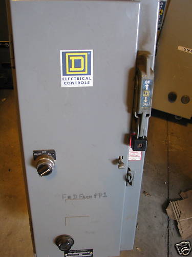 Square D Size 0 Combo Motor Starter W/ Breaker | eBay