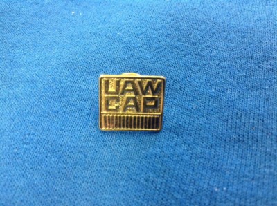 Vintage UAW CAP Auto Workers Trade Union Member Lapel Pin Pinback ...