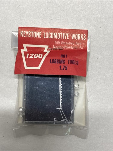 Keystone Locomotive Works HO Scale Logging Tools 1200 HO-1 New | eBay
