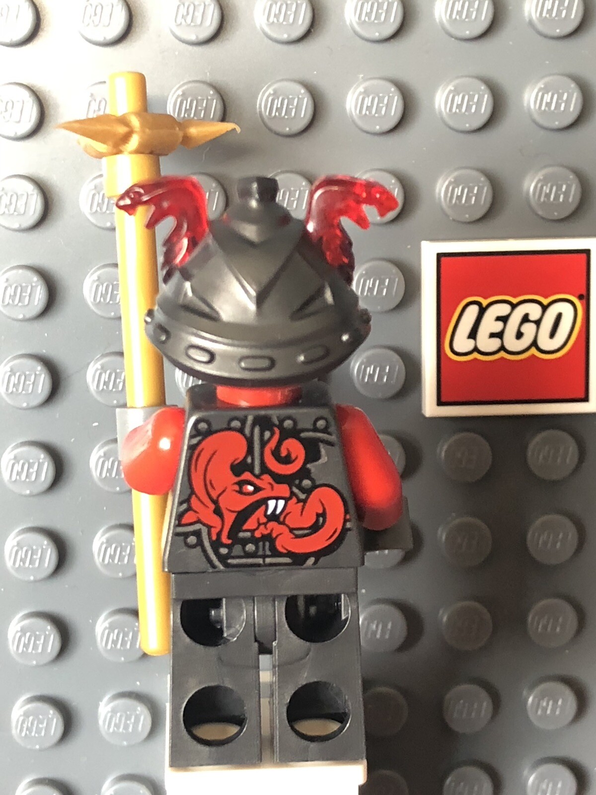 Ninjago Slackjaw W/ Snake Chariot & Golden Weapon Lego Minifigure | eBay