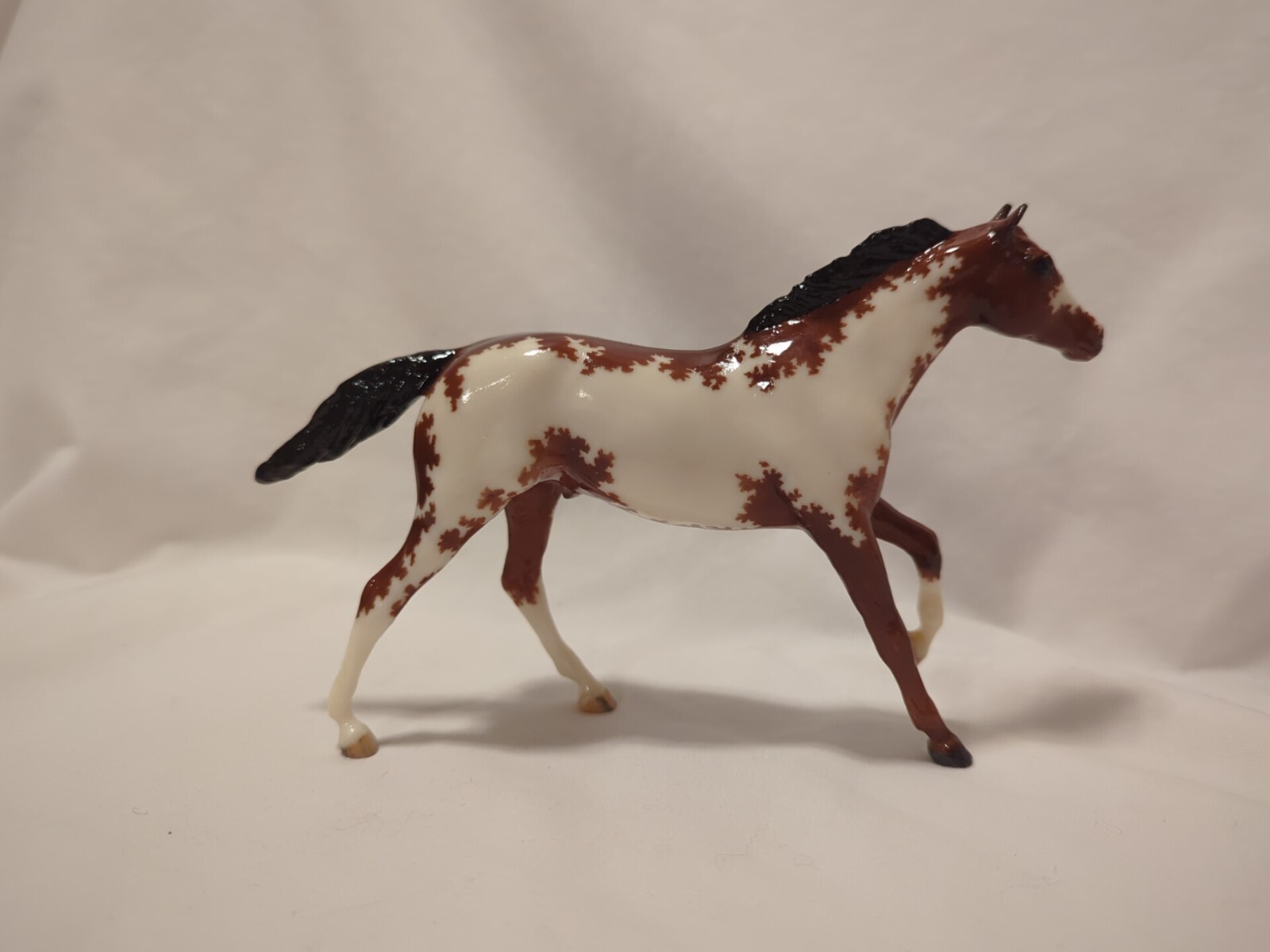 Breyer CM Custom Etched Glossy Paddock Pals Thoroughbred Stallion | eBay