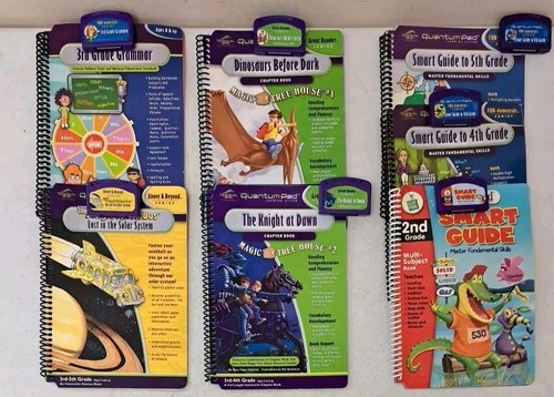 LeapFrog/QuantumBooks & Cartridges-2nd/3rd/4th/5th Grades-Guides ...