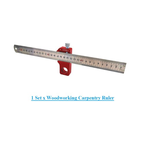 CX300-1 Adjustable Woodworking 45 Degree Angle Scribe Carpenter Gauge ...