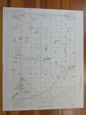 Genoa Ohio 1968 Original Vintage USGS Topo Map | eBay