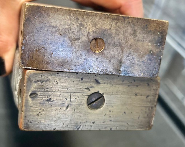 Antique Lot (2) Stanley Rule&Level Co/Stratton Bros. Brass Wood Level ...