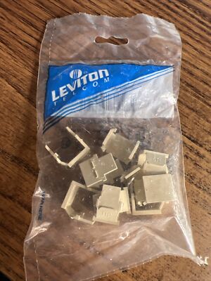 Leviton 110-41084-BIB Quickport Snap-In Blank Module Bag of 10 | eBay
