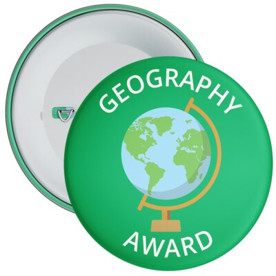 Pack of Geography Award Badges - School Badges - Various Pack Sizes ...