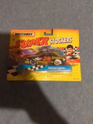 Matchbox 1/43 DAVEY ALLISON #28 Super Stocker NASCAR Ford Thunderbird ...