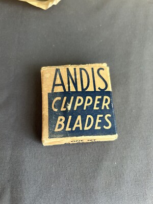 Vintage Andis Clipper Blades Original Box Model M Made in USA | eBay