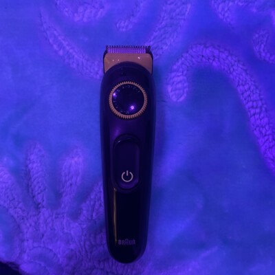 Braun 5516 Black Green Professional Precision Wheel Beard Trimmer | eBay