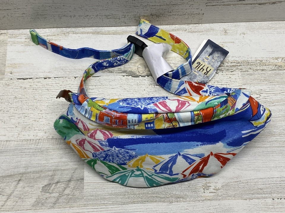 POLO Ralph Lauren Sailing Fanny Pack Canvas Waist Bag Pony Belt Bag Bum ...