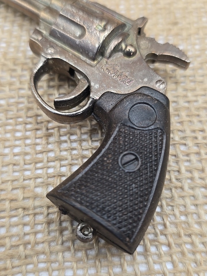 Vintage Redondo Cobra Mini Toy Cap Gun One Shot Diecast Revolver Spain ...