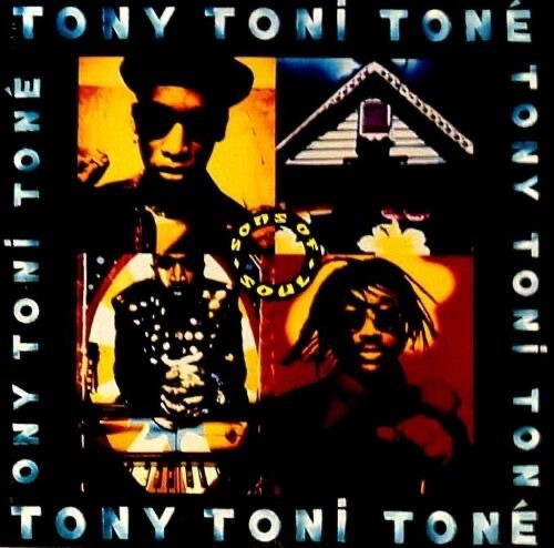 TONY TONI TONE : SONS OF SOUL (CD) DISC + FRONT & BACK CVR ART - NO ...