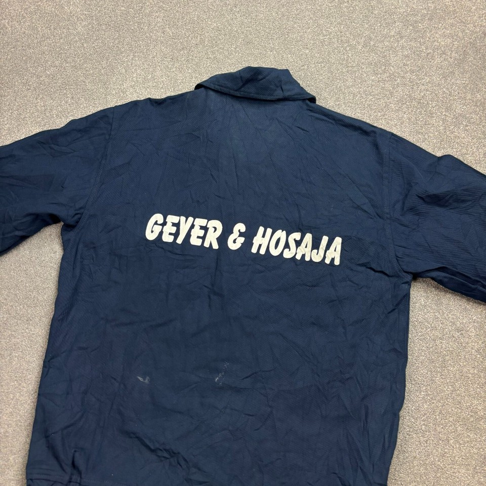 French Jacket Adult Medium Blue VTG Military Work Wear Chore Utility ...