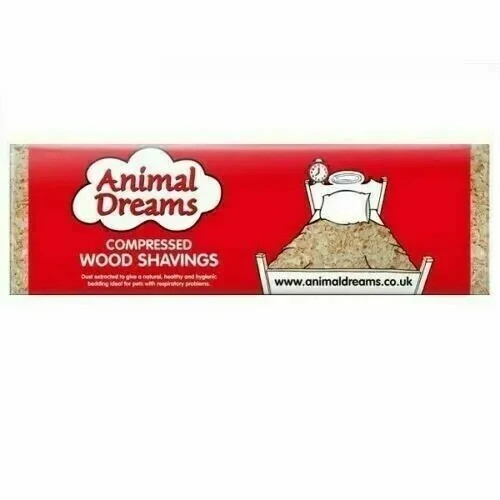 8x PET BEDDING SNOWFLAKE SOFT WOOD SHAVINGS / SAWDUST FOR HAMSTER ...