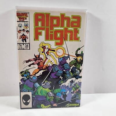 Alpha Flight #34 1986 Marvel Comics | eBay