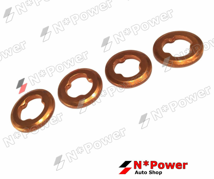 BOSCH DIESEL INJECTOR CRUSH WASHER X4 FOR MAZDA WEAT WLAT BT50 FORD ...