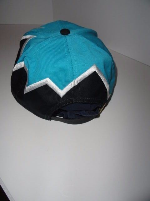 Marine Machine Teal jagged edge embroidered baseball cap | eBay