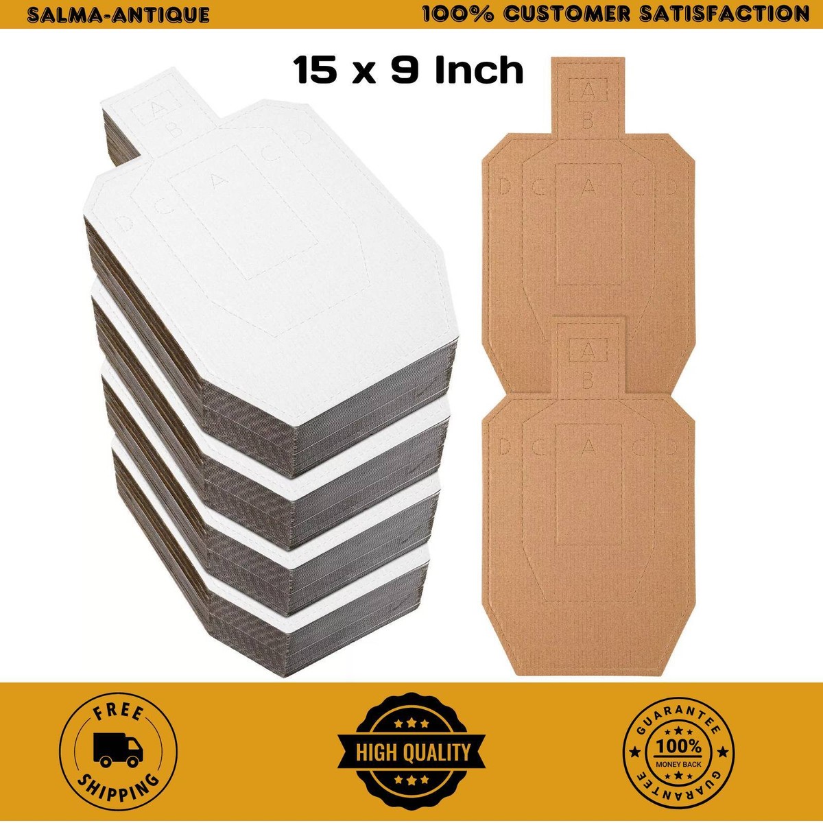 Cardboard Shooting Targets IPSC/IDPA Airgun Airsoft Shooting Targets ...