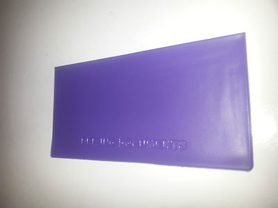 Document wallet ref purple pvc (holds a 1/3 A 4 sheet) PRINTED DRIVING ...