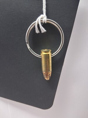 Handmade 9mm bullet keychain | eBay