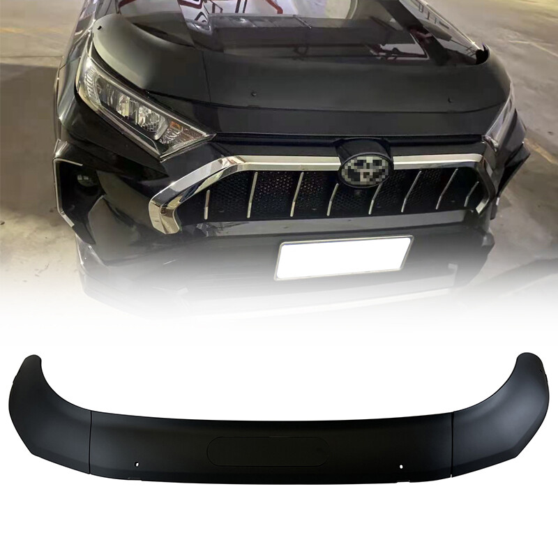 Fit 2019-2024 Toyota RAV4 Black Bug Shield Hood Deflector Guard Bonnet ...