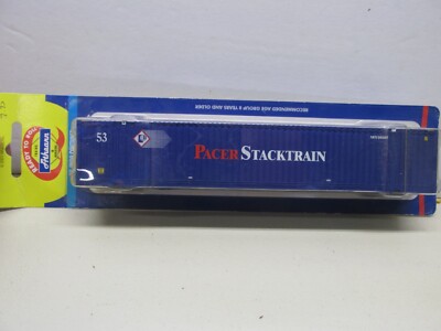 ATHEARN # 02661 ~ 53' JINDO CONTAINER (PACER STACKTRAIN) ~HO SCALE | eBay
