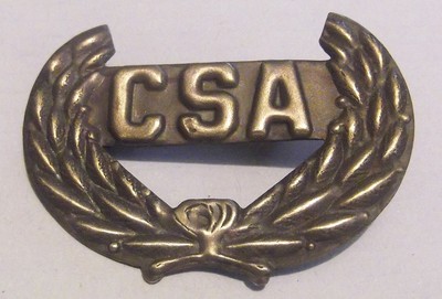 CSA BRASS PIN - CONFEDERATE STATES OF AMERICA - REBEL - CIVIL WAR ...