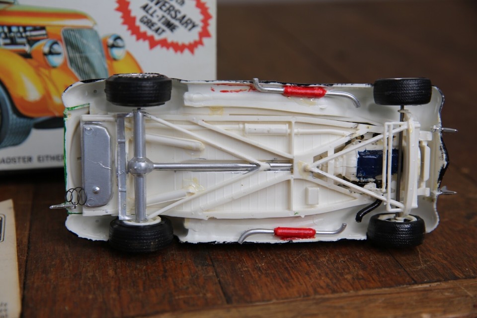 1973 AMT '36 Ford Coupe Roadster Model Car Kit built junkyard box No ...