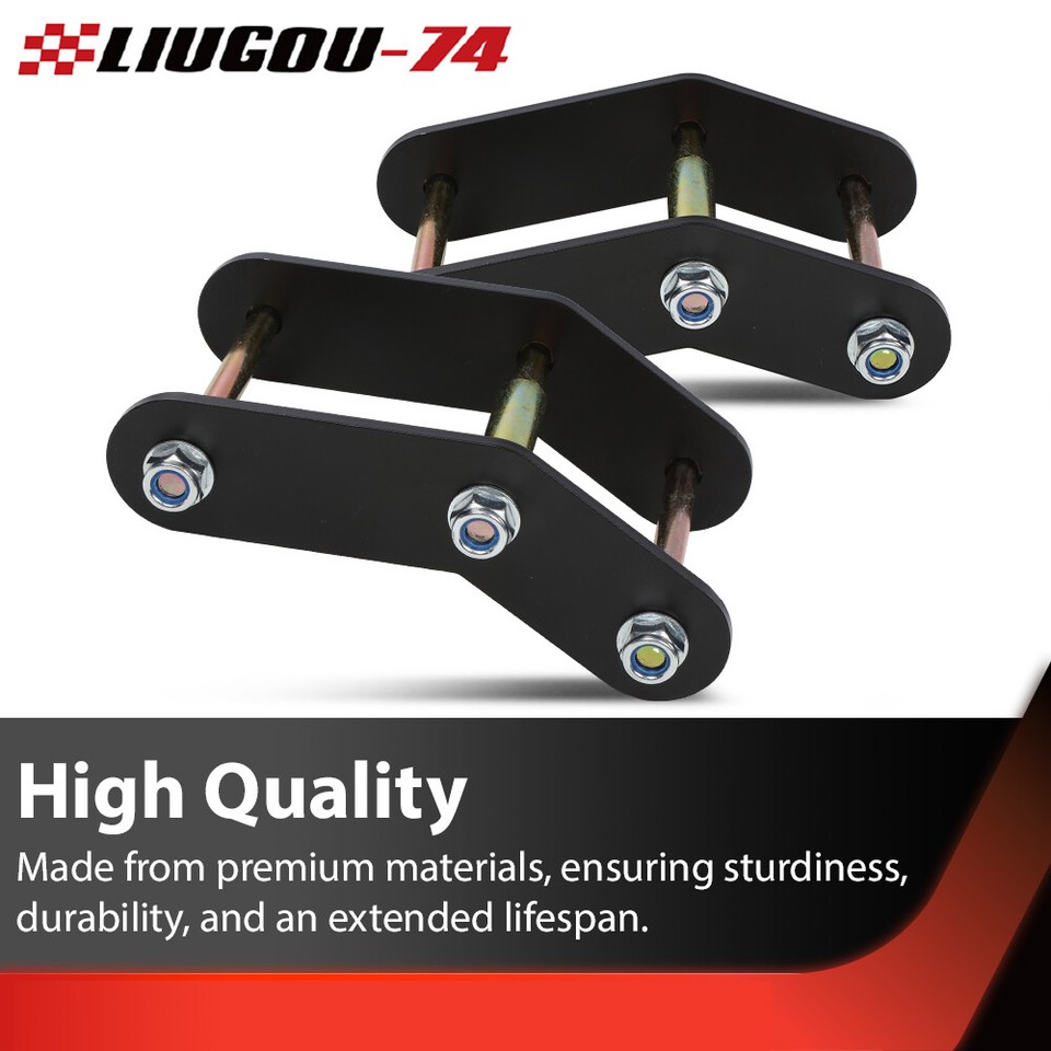 Fit For Jeep Wrangler YJ 87-95 Front+Rear 2" Shackle Relocation Lift ...